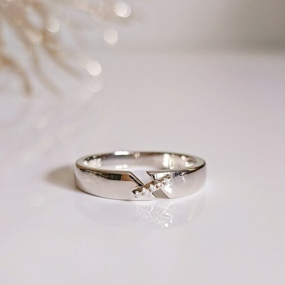 Jewelry | Sterling Silver Women Ringengagement Bandbridal Ring 925 ...